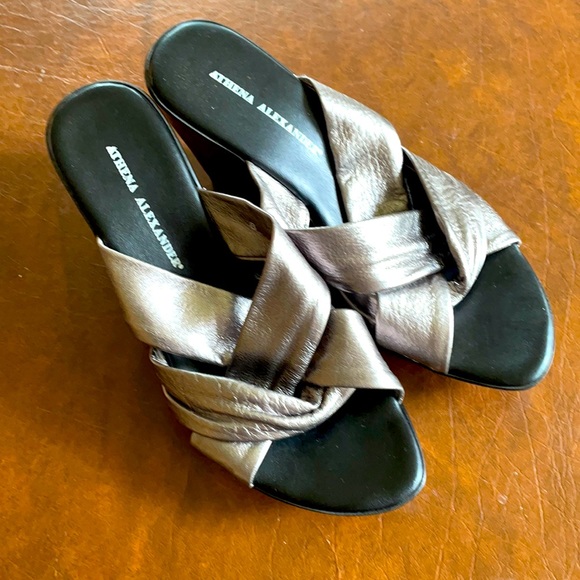 Athena Alexander | Shoes | Athena Alexander Wedge High Heels Size 8 38 ...